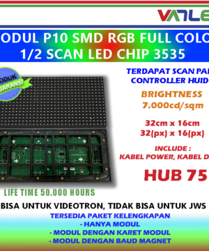 MODUL P10 1/2 SCAN RGB SMD FULL COLOR OUTDOOR | VANLED.NET